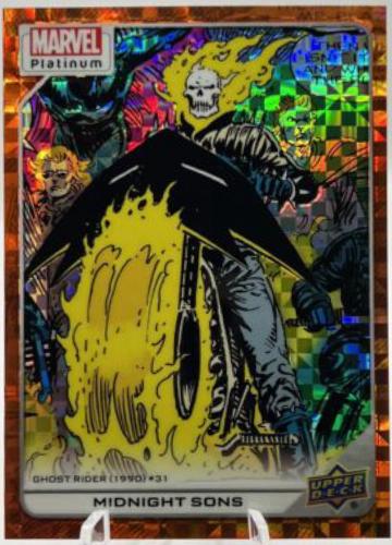 Midnight Sons [Orange Checkers] #180 Prices | Marvel 2023 Upper Deck ...