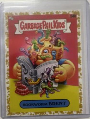 Bookworm Brent [Gold] #54b Prices | Garbage Pail Kids Book Worms | GPK ...