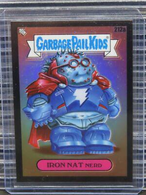 Iron NAT Nerd [Black Refractor] #212a Prices | 2022 Garbage Pail Kids ...