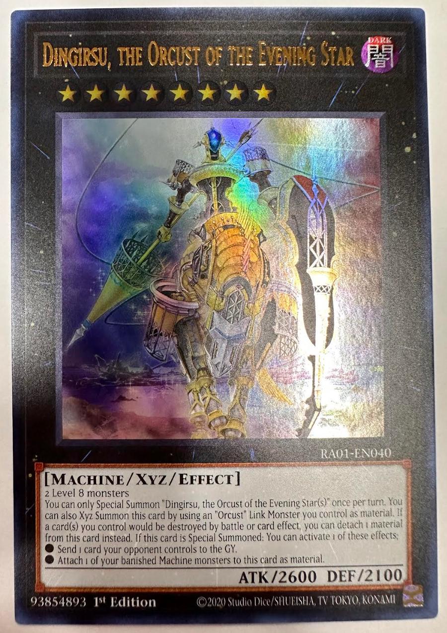 Dingirsu, the Orcust of the Evening Star [Ultra Rare] RA01-EN040 Prices | YuGiOh 25th ...