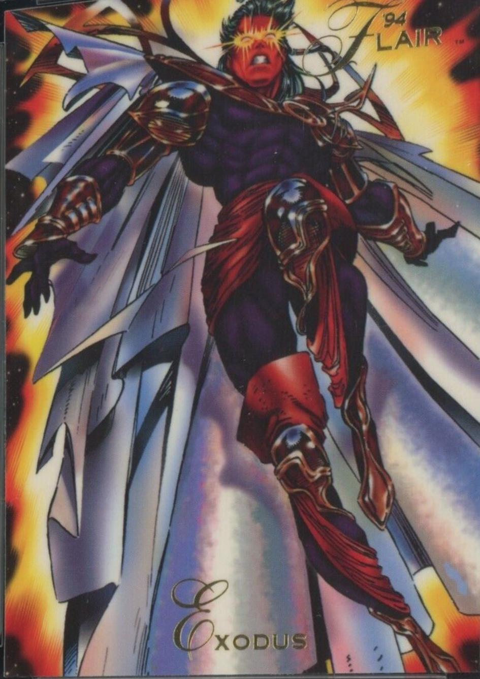 Exodus #123 Prices | Marvel 1994 Flair | Marvel Cards