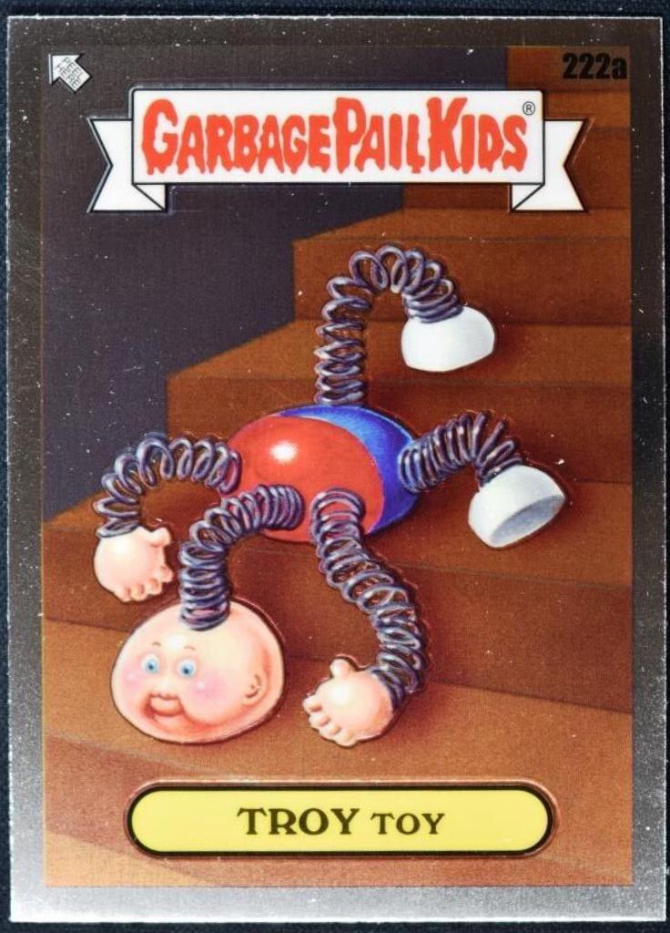 TROY Toy #222a Prices | 2023 Garbage Pail Kids Chrome | GPK Cards