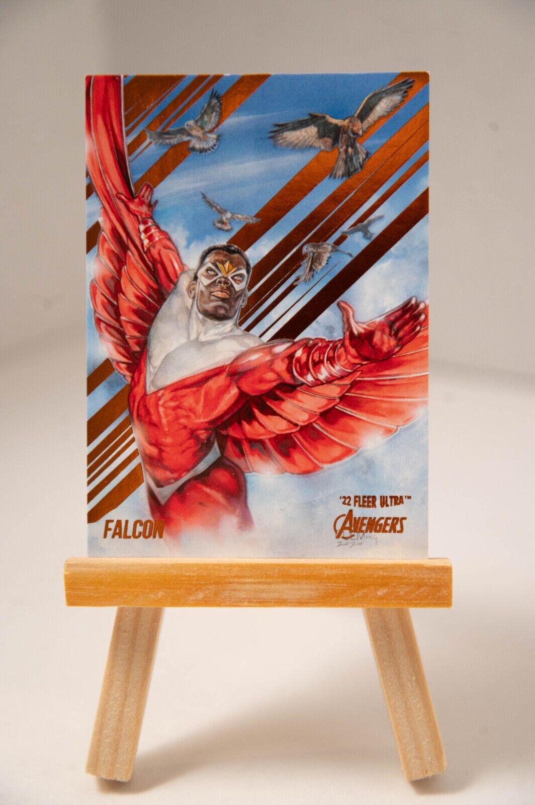 Falcon [Orange Foil] #21 Prices | Marvel 2022 Ultra Avengers | Marvel Cards