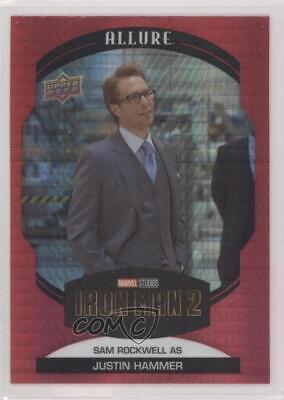 Sam Rockwell as Justin Hammer [Red] #5 Prices | Marvel 2022 Allure ...