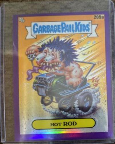Hot ROD [Purple Refractor] #205a Prices | 2022 Garbage Pail Kids Chrome ...