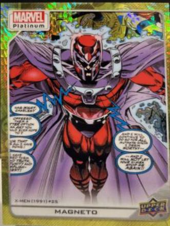 Magneto [Yellow Spotlight] #181 Prices | Marvel 2023 Upper Deck ...