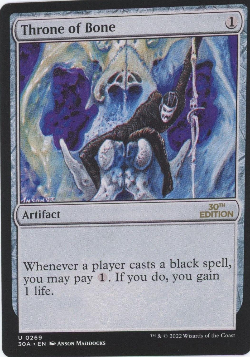 Throne of Bone #566 Prices | Magic 30th Anniversary | Magic Cards