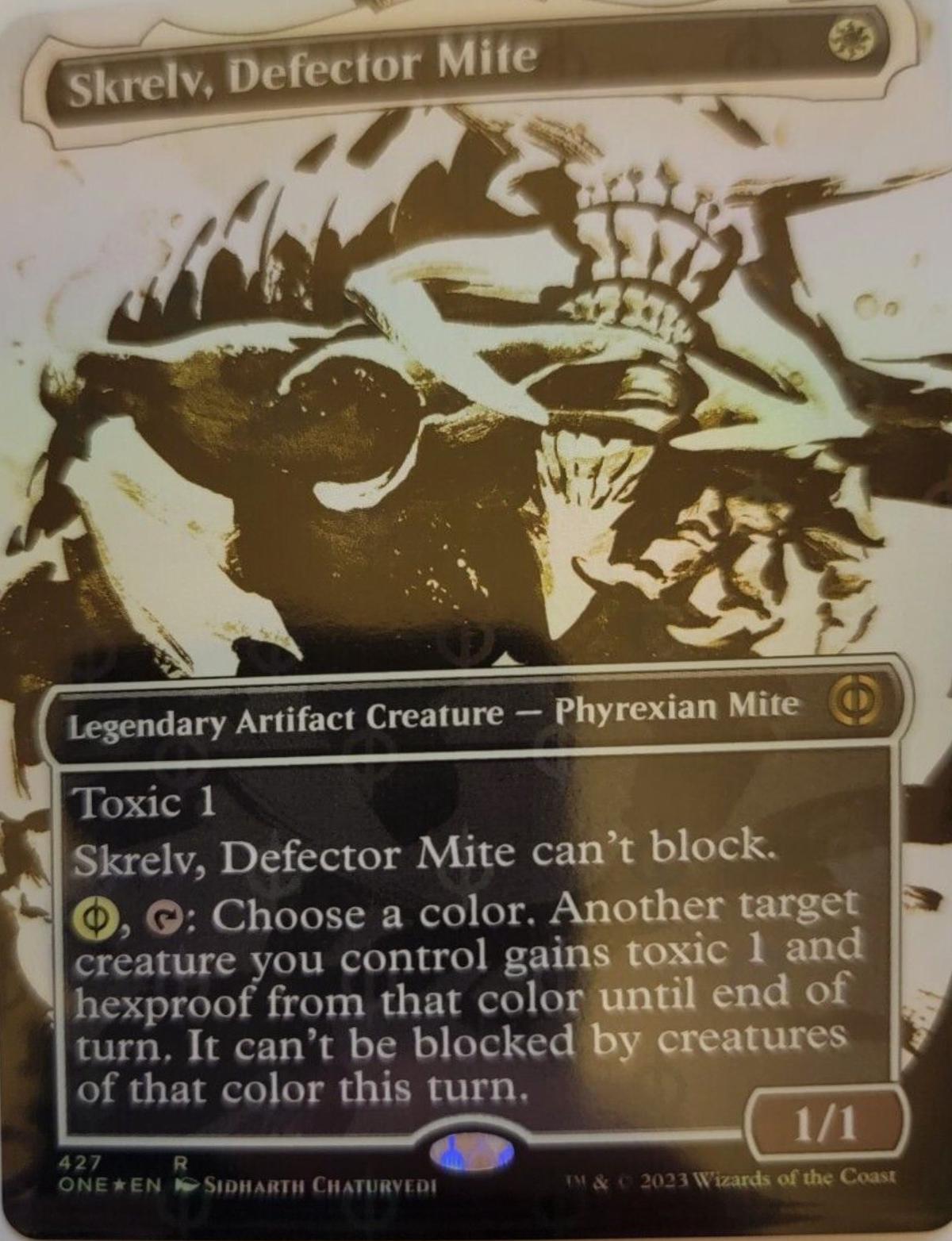 Skrelv, Defector Mite [Compleat] #427 Prices | Magic Phyrexia: All Will ...