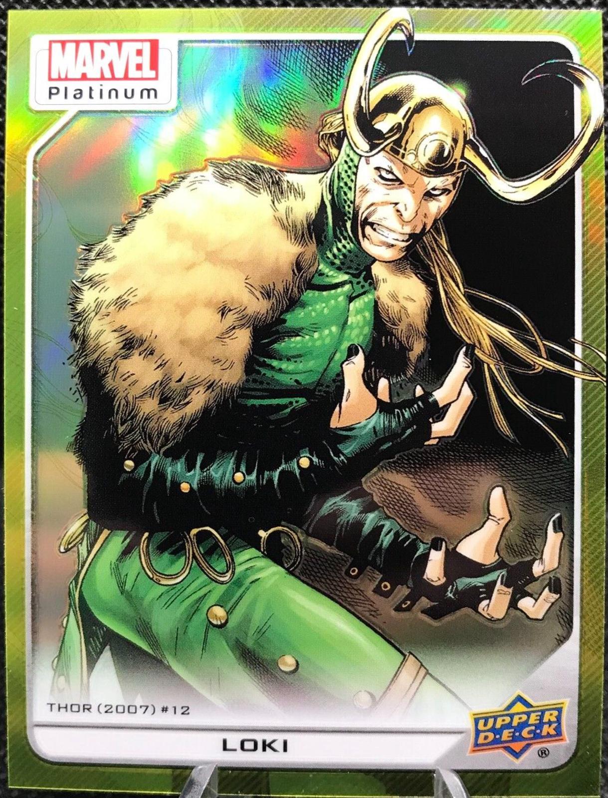 Loki [Yellow Rainbow] #186 Prices | Marvel 2023 Upper Deck Platinum ...