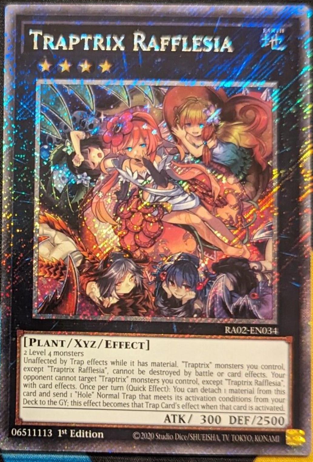 Traptrix Rafflesia [Platinum Secret Rare] RA02-EN034 Preise | YuGiOh 25th Anniversary Rarity ...