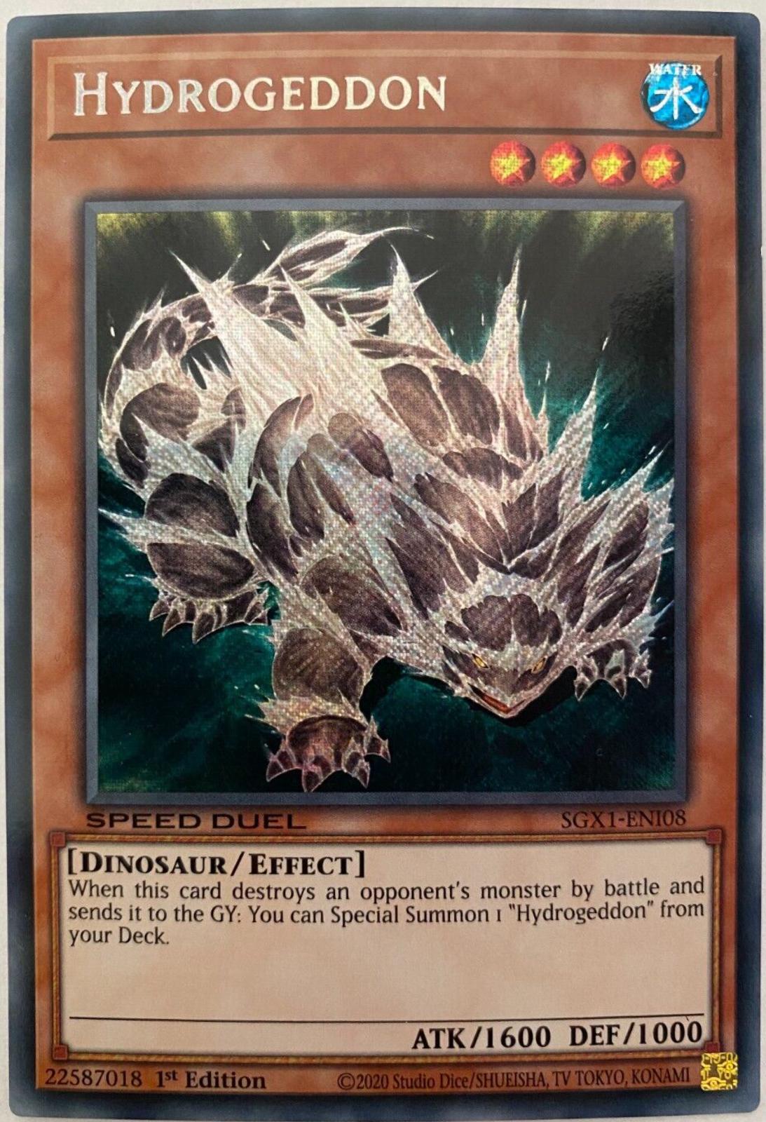 Hydrogeddon SGX1-ENI08 Prices | YuGiOh Speed Duel GX: Duel Academy Box ...