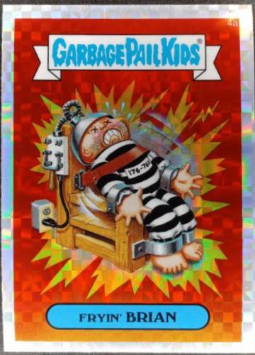 Fryin' BRIAN [Xfractor] #4a Prices | 2013 Garbage Pail Kids Chrome ...