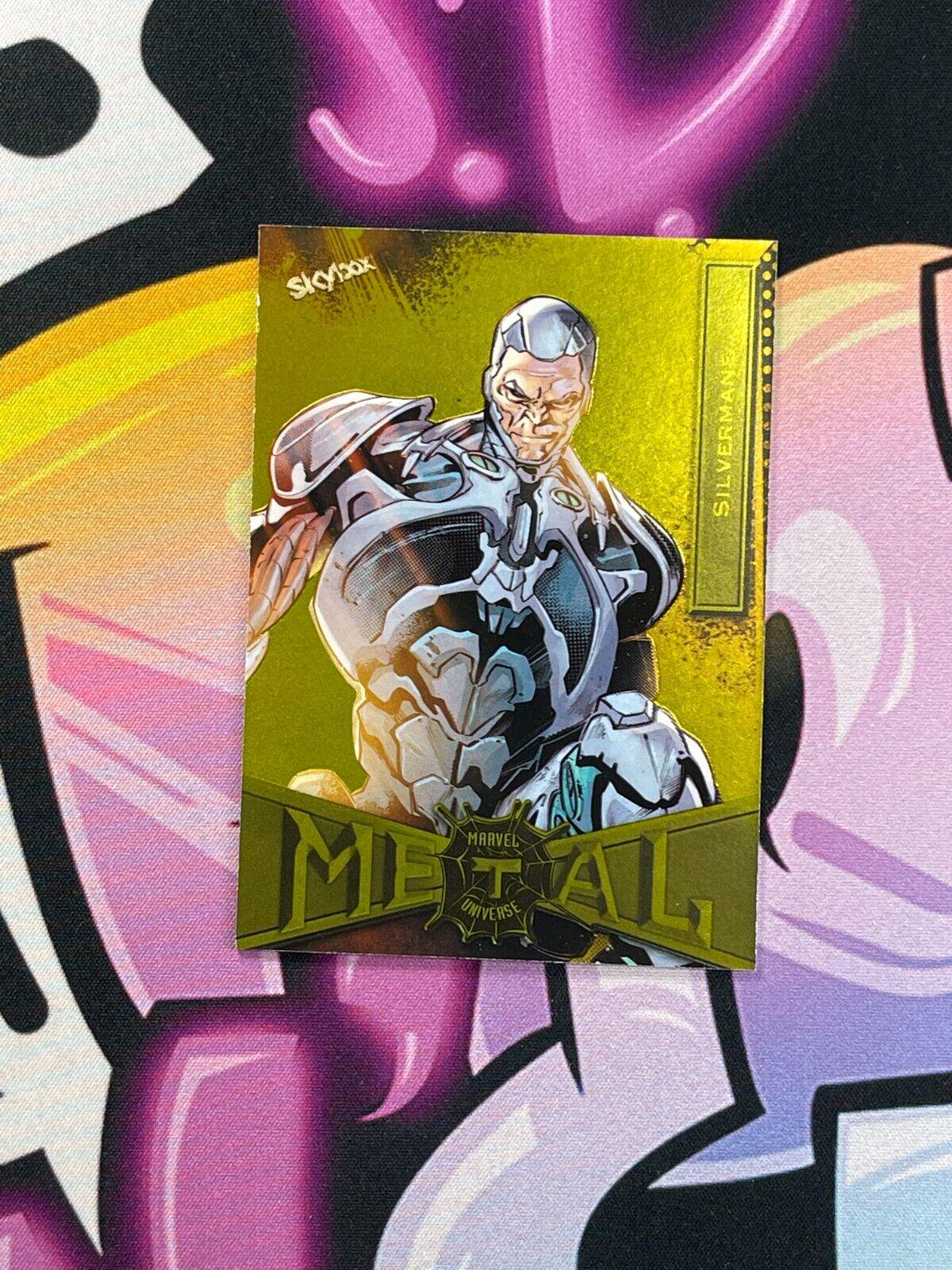 Silvermane [Yellow] #82 Prices | Marvel 2022 Metal Universe Spider-Man ...