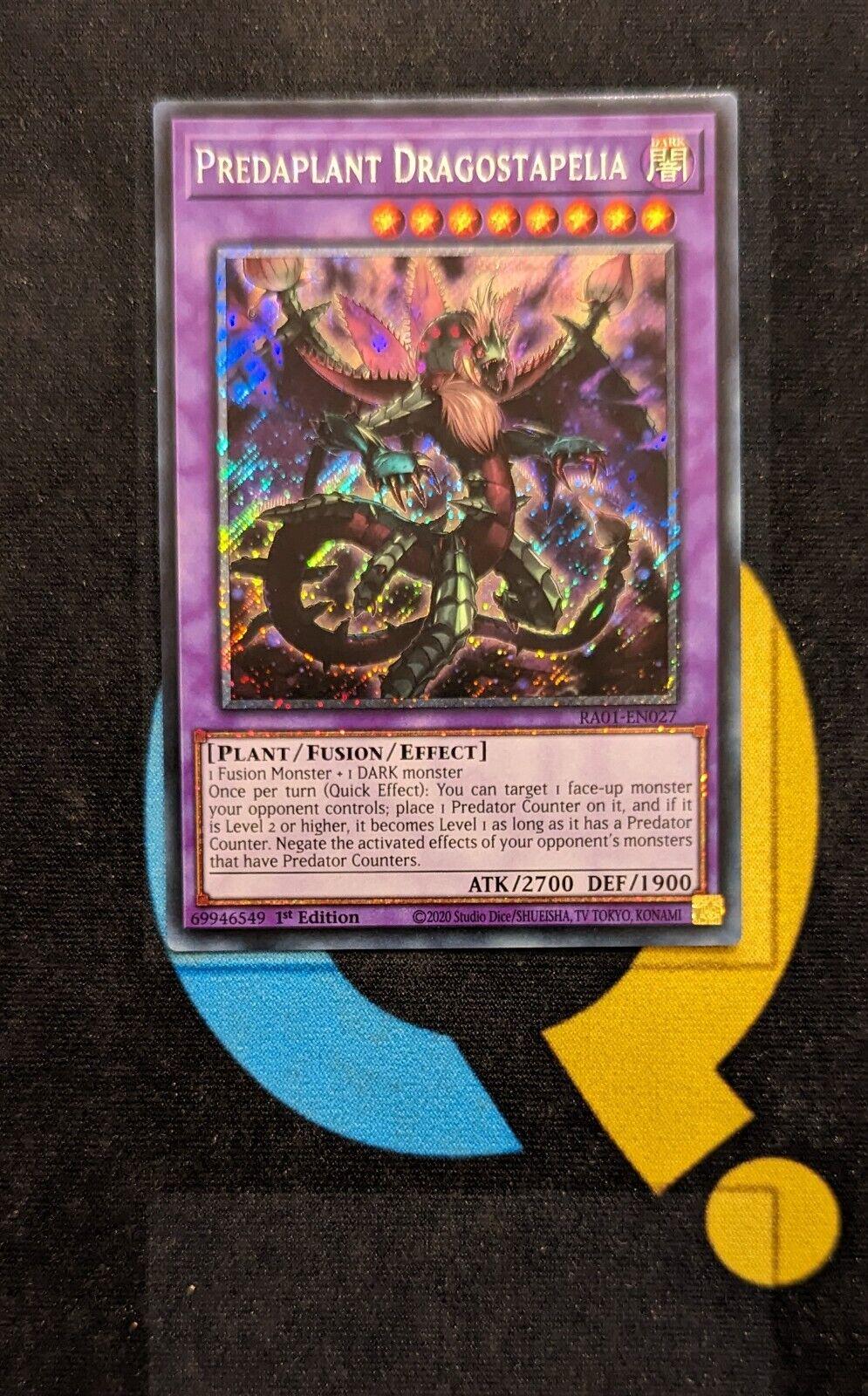 Predaplant Dragostapelia [Platinum Secret Rare] RA01-EN027 Prices ...