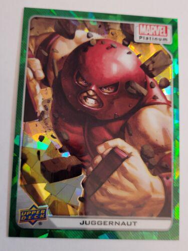 Juggernaut [Green Crackle] #59 Prices | Marvel 2023 Upper Deck Platinum ...