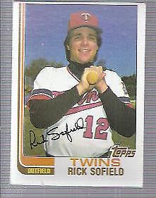Rick Sofield #42 Prices | 1982 Topps | Baseball Cards