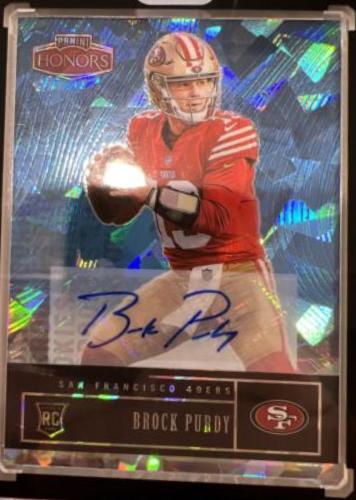 Brock Purdy [Signature Blue] #61 Prices | 2022 Panini Honors | Football ...