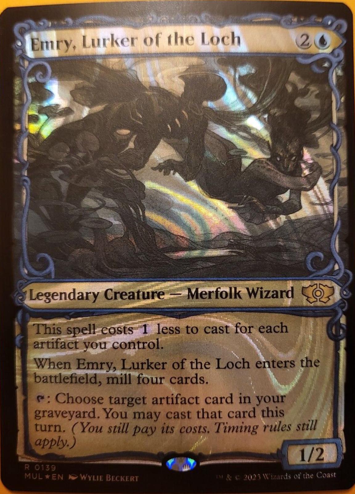 Emry, Lurker of the Loch [Halo] #139 Prices | Magic Multiverse Legends ...