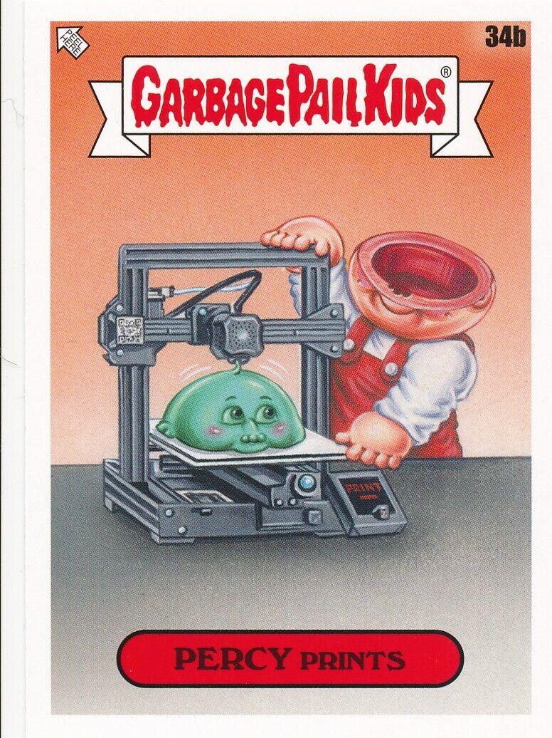 Percy Prints [Printing Plate] #34b Prices | Garbage Pail Kids at Play ...