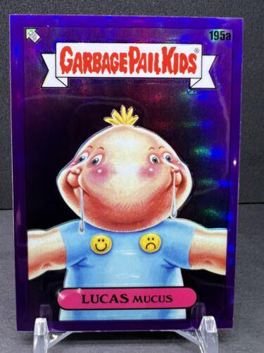 LUCAS Mucus [Purple Refractor] #195a Precios | 2022 Garbage Pail Kids ...