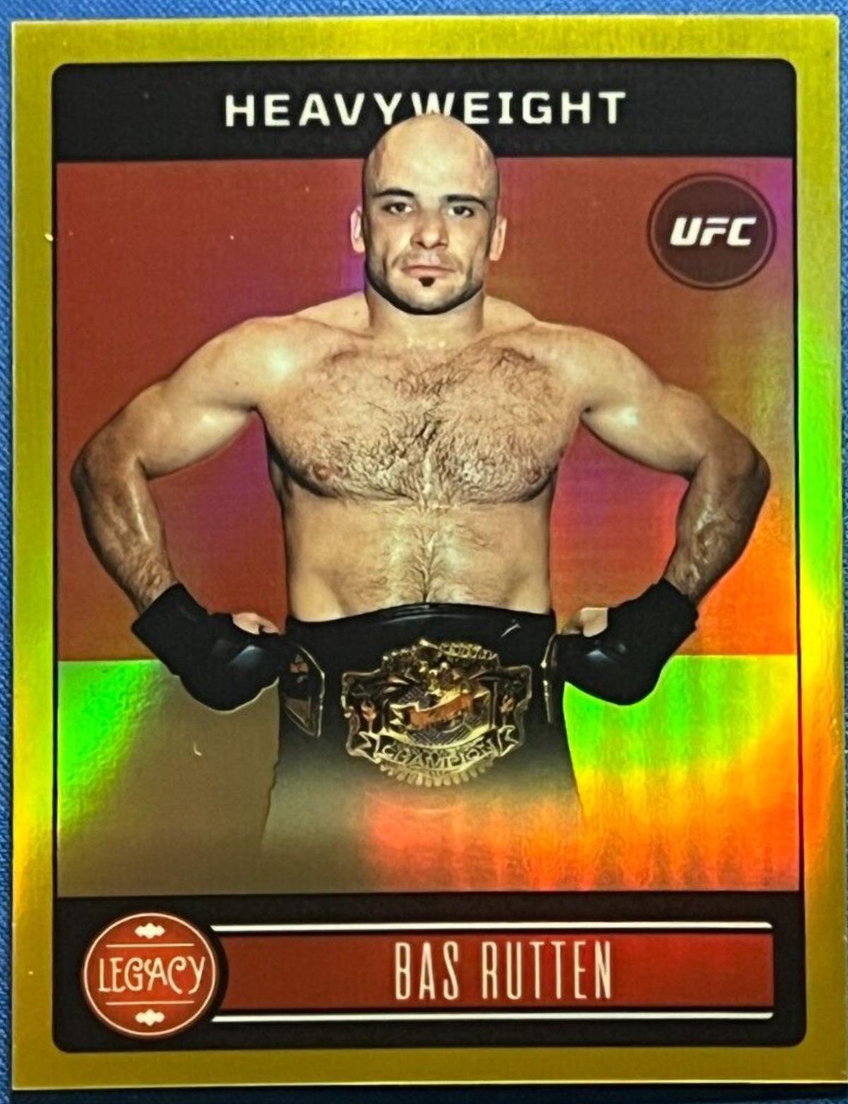 Bas Rutten [Gold] #336 Prices | 2023 Panini Chronicles UFC | Ufc Cards