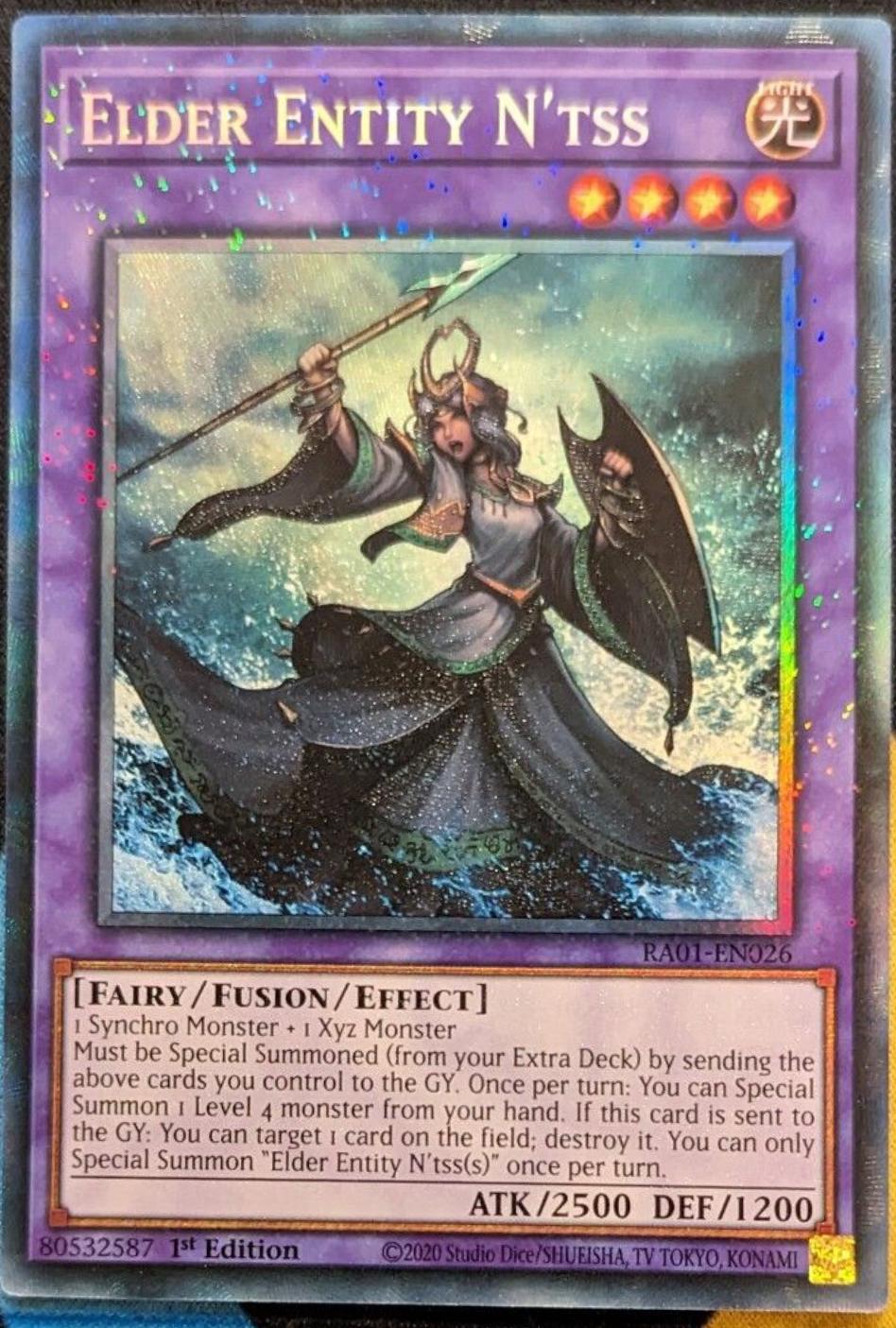 Elder Entity N'tss [Collector's Rare] RA01-EN026 Prices | YuGiOh 25th ...