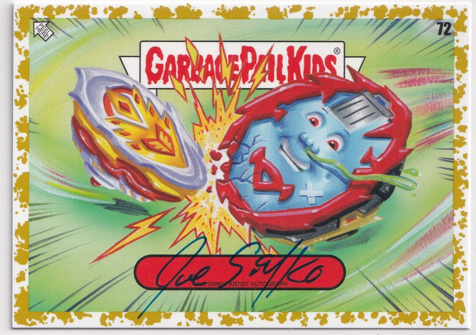 Ray Blades [Gold Autograph] #72a Prices | Garbage Pail Kids at Play ...