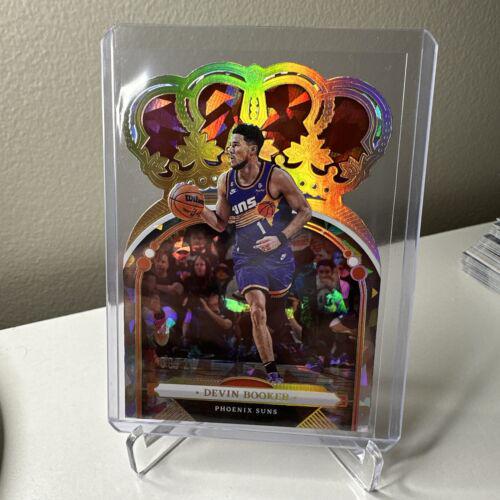Devin Booker [Crystal Gold] #61 Prices | 2022 Panini Crown Royale | Basketball Cards