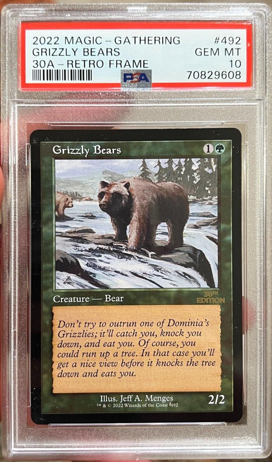 Grizzly Bears #492 Prices | Magic 30th Anniversary | Magic Cards