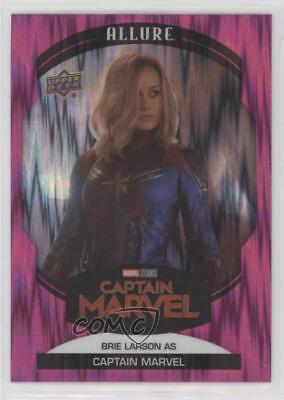 Brie Larson as Captain Marvel [Magenta] #87 Prices | Marvel 2022 Allure ...