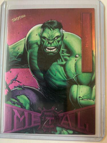 Hulk [Pink] #33 Prices | Marvel 2022 Metal Universe Spider-Man | Marvel ...