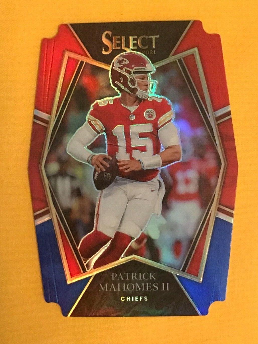 Patrick Mahomes II [Red Blue Die Cut] #102 Prices | 2021 Panini Select ...