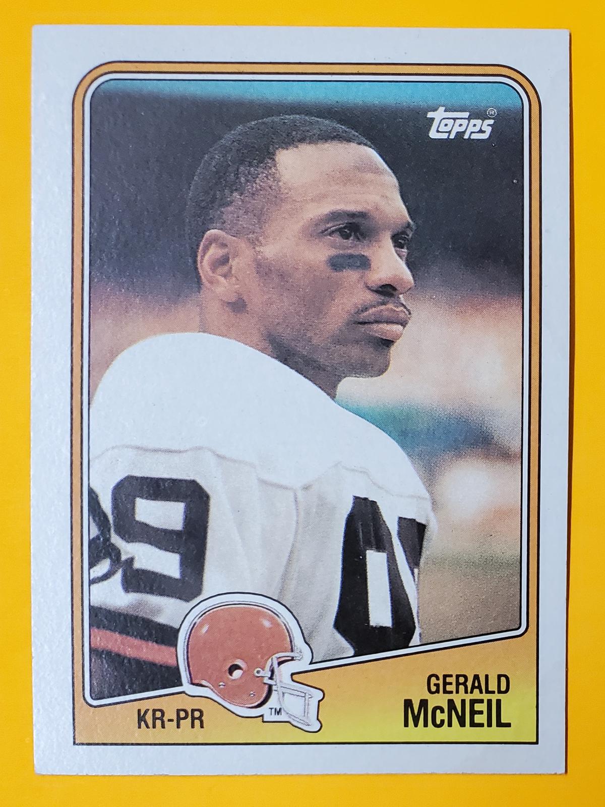 Gerald McNeil #90 Prices | 1988 Topps | Football Cards