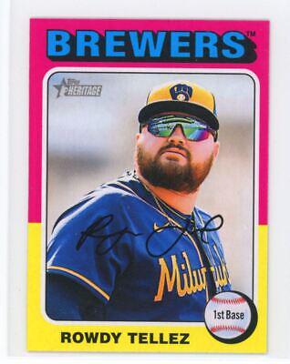 Rowdy Tellez #95 Prices | 2024 Topps Heritage Mini | Baseball Cards