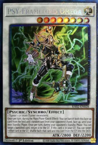 PSY-Framelord Omega [Collector's Rare] RA02-EN028 Prices | YuGiOh 25th ...