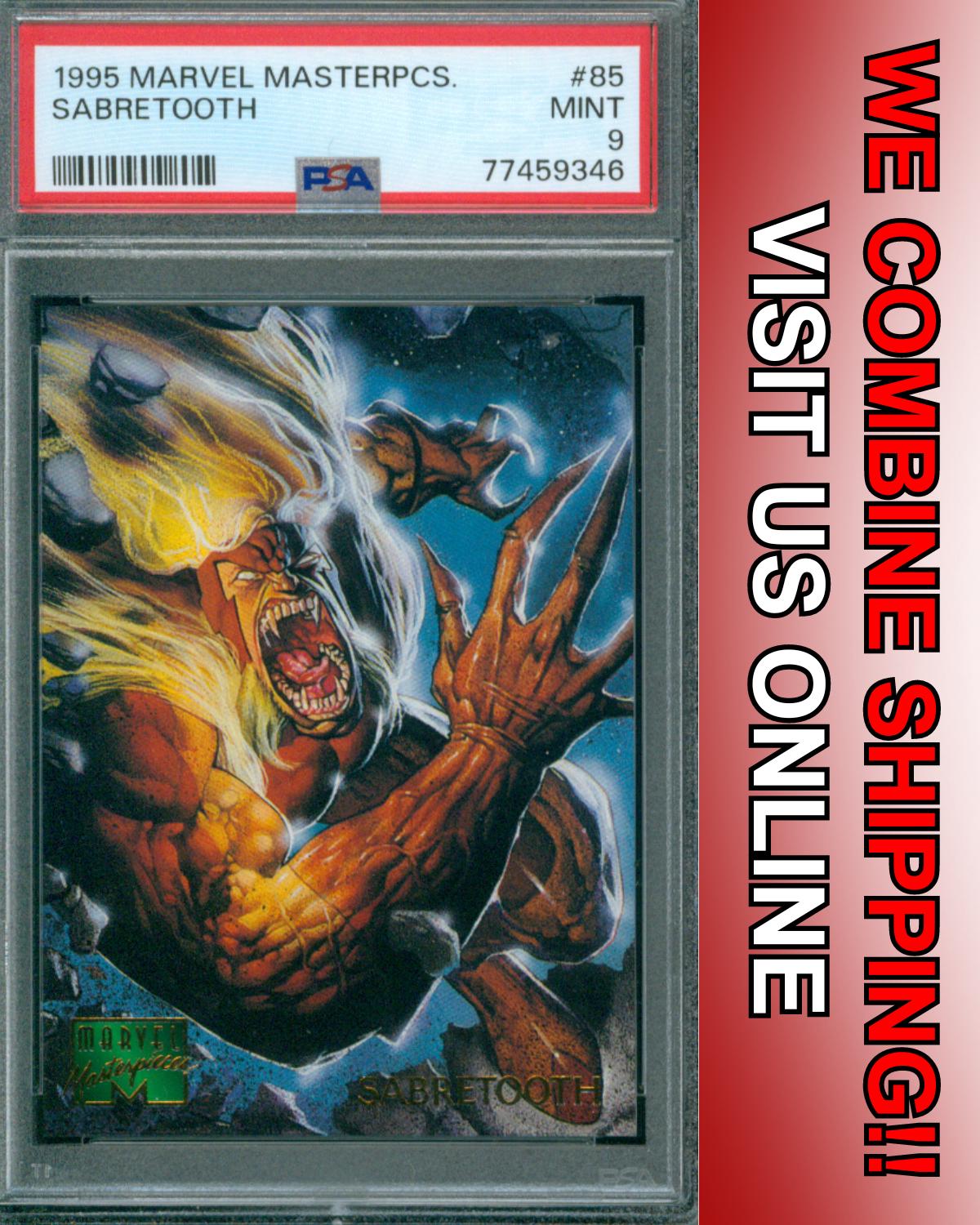 Sabretooth #85 Prices | Marvel 1995 Masterpieces | Marvel Cards