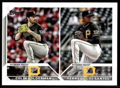 Colin Holderman, Yerry De Los Santos #US109 Prices | 2023 Topps Update ...