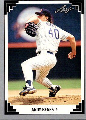 andy benes #275 Prices | 1991 Leaf | Baseball Cards