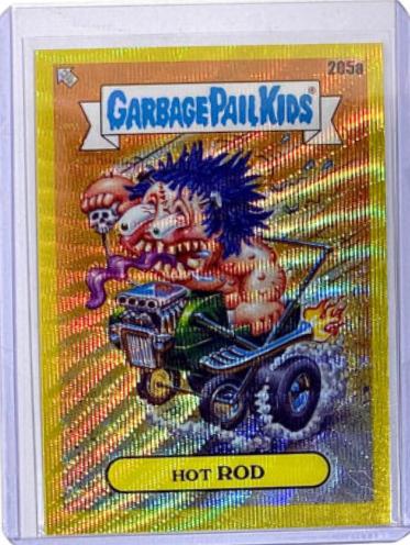 Hot ROD [Yellow Wave Refractor] #205a Prices | 2022 Garbage Pail Kids ...