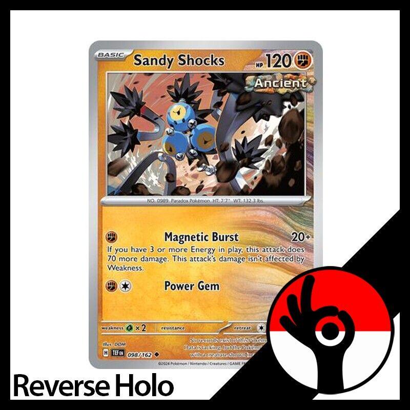 Sandy Shocks [Reverse Holo] #98 Prices | Pokemon Temporal Forces | Pokemon Cards