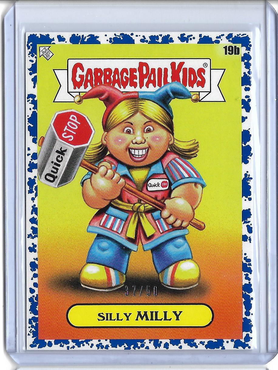 Silly MILLY [Blue] #19b Prices | Garbage Pail Kids X View Askew | GPK Cards