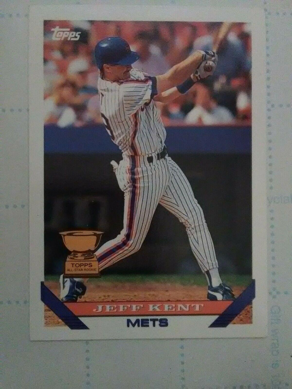 Jeff Kent #703 Prices [Rookie] | 1993 Topps | Baseball Cards