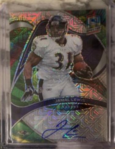 Jamal Lewis [Meta] #SIG-JLE Prices | 2022 Panini Spectra Signatures ...