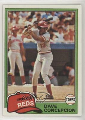 Dave Concepcion #375 Prices | 1981 Topps | Baseball Cards