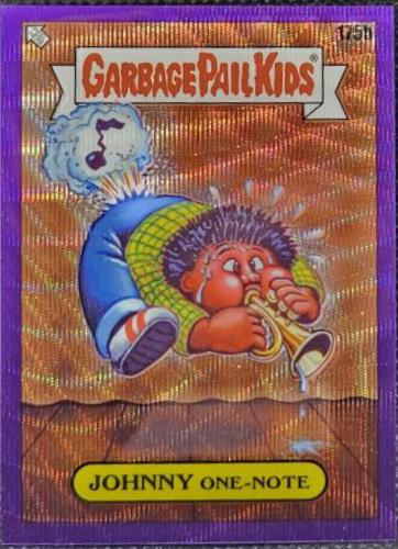 JOHNNY One-Note [Purple Wave Refractor] #175b Prices | 2022 Garbage ...