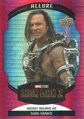 Mickey Rourke as Ivan Vanko [Red] #6 Prices | Marvel 2022 Allure ...