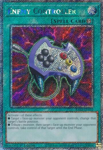 Enemy Controller [Platinum Secret Rare] RA02-EN051 Prices | YuGiOh 25th ...