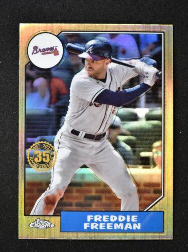 Freddie Freeman #87BC-11 Prices | 2022 Topps Chrome 1987 | Baseball Cards