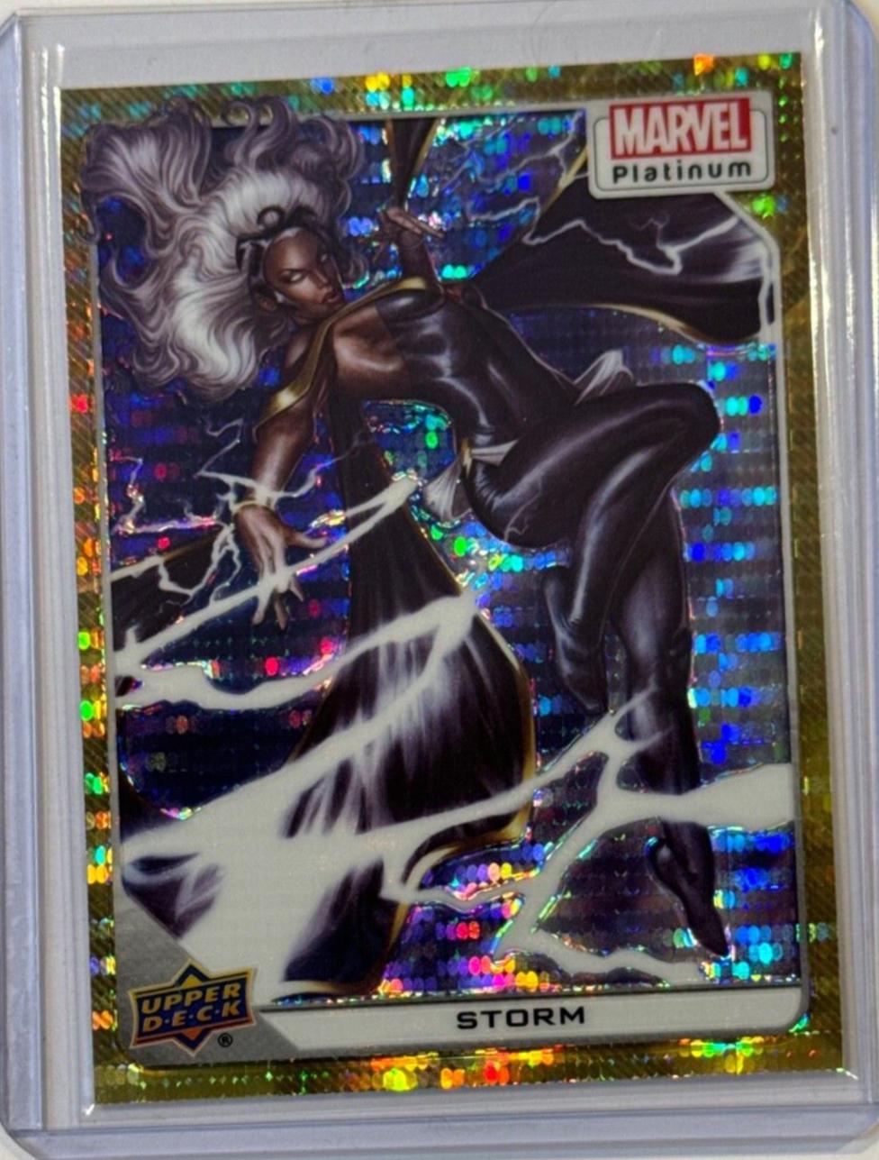 Storm [Seismic Gold] #65 Prices | Marvel 2023 Upper Deck Platinum ...