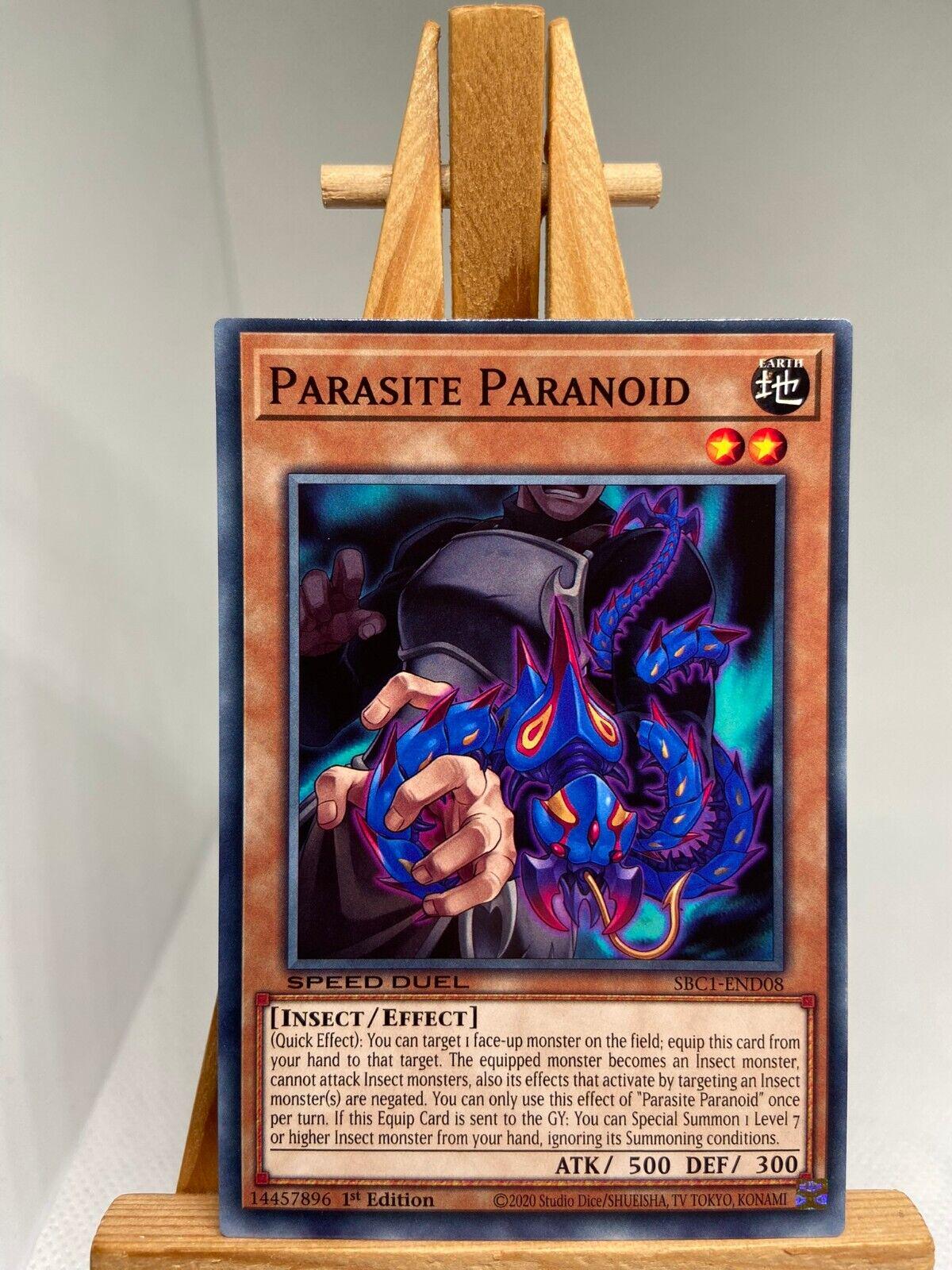 Parasite Paranoid SBC1-END08 Prices | YuGiOh Speed Duel: Streets of ...